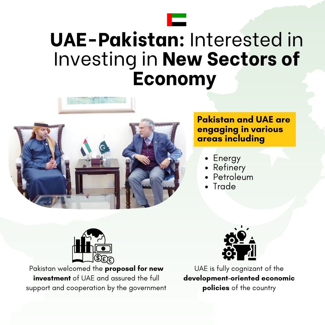 Building a Stronger Future: Pakistan and UAE Collaborate on Economic ...