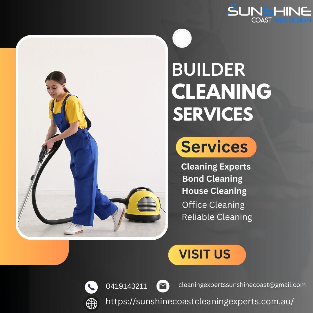 Builder Cleaning Services - Sunshinecoast cleaningexperts - Medium