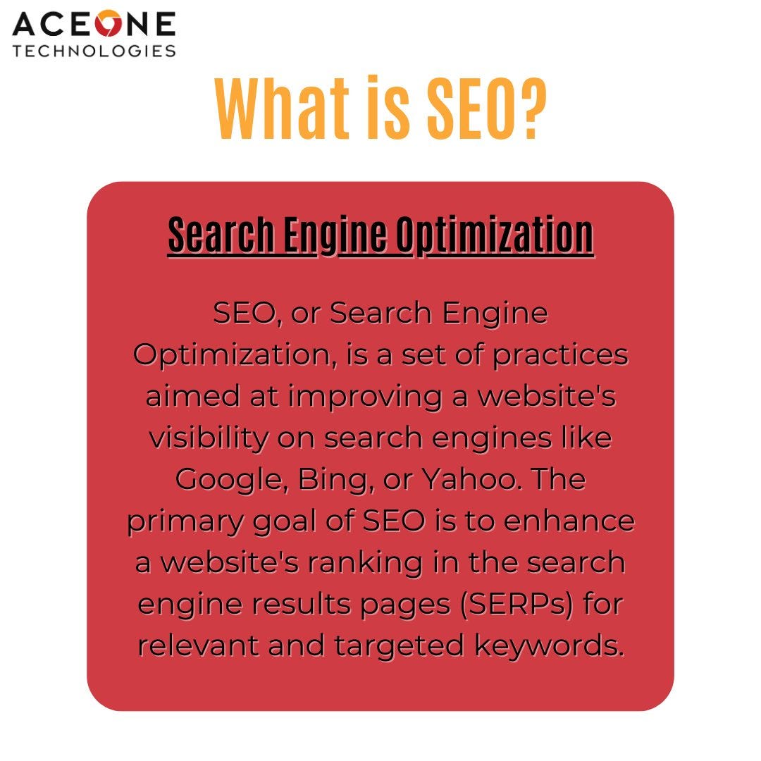 What is SEO? Aceone Technologies - AceOne Master - Medium