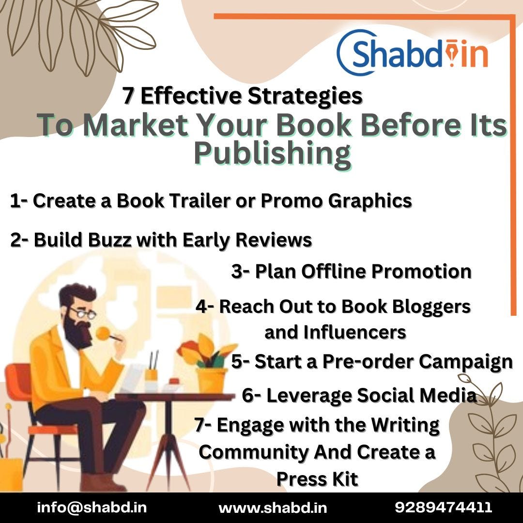 7 Effective Strategies to Market Your Book Before Its Publishing | by ...