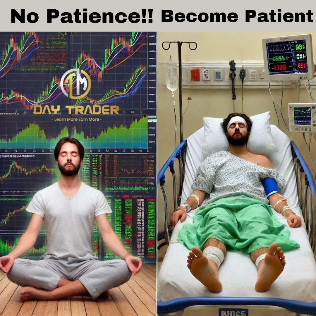 The Importance of Patience in Day Trading: Learn or Become the Lesson ...