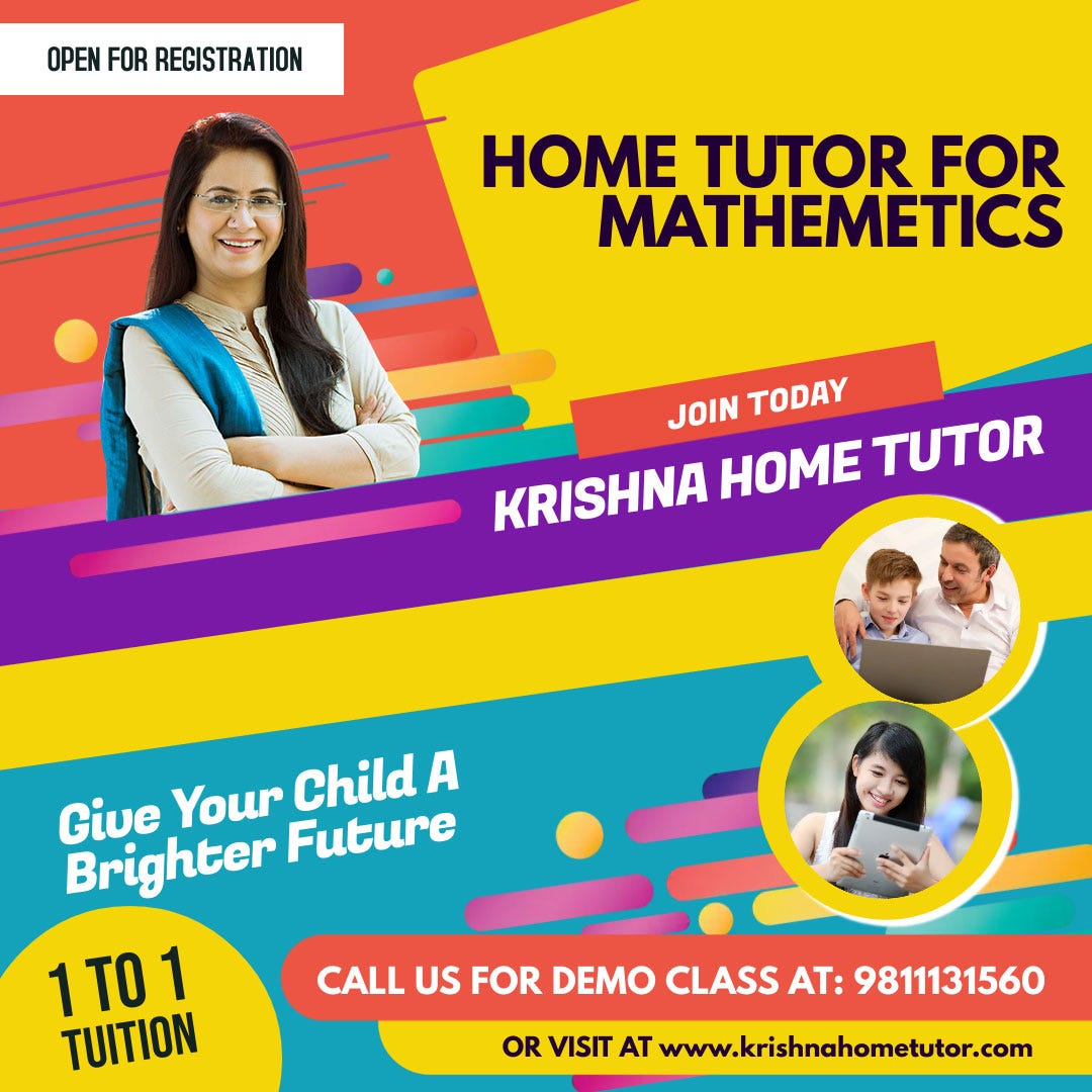 Home Tution For Children. In-home coaching is a type of mentoring… | by ...