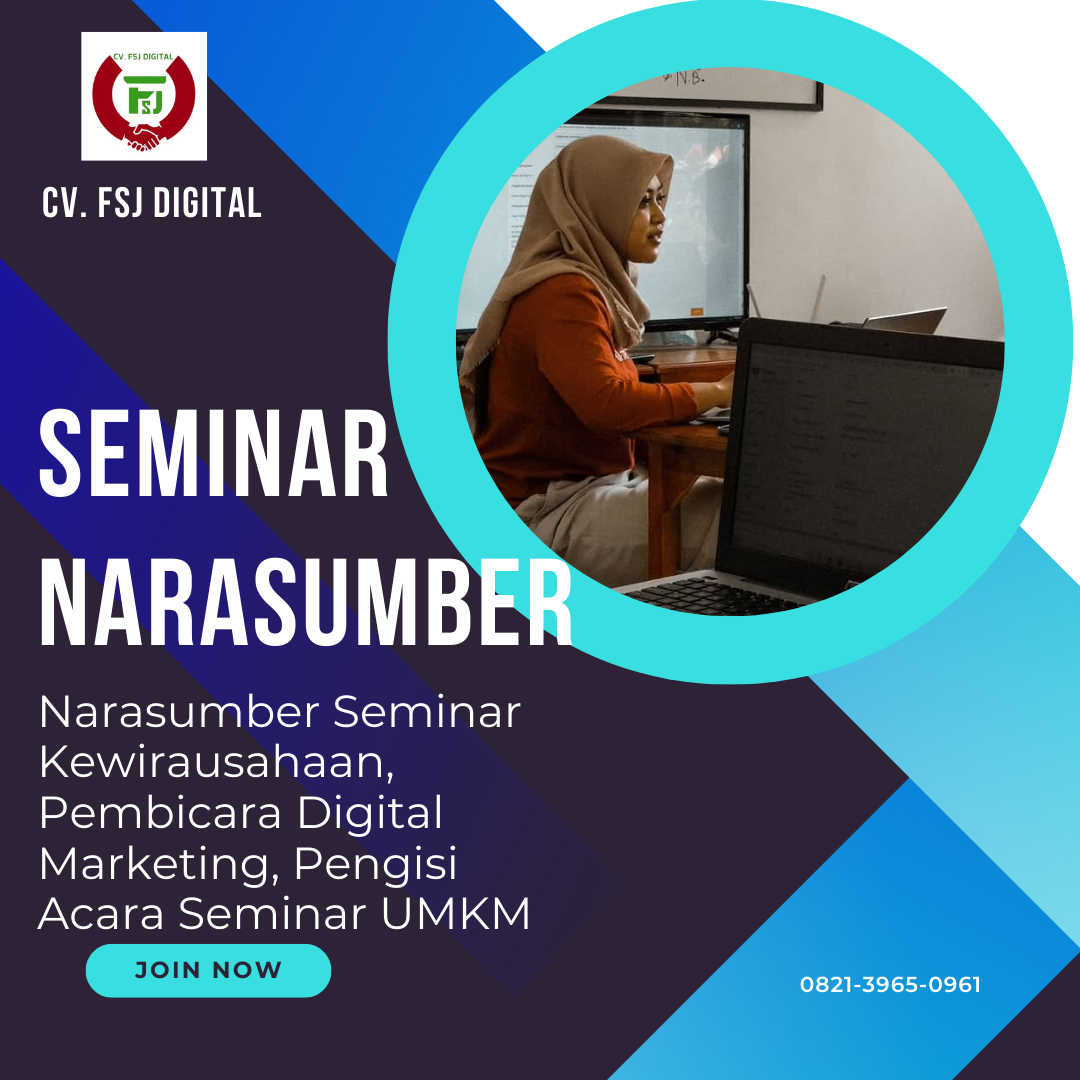 Narasumber Seminar Kewirausahaan di Akademi Manajemen Informatika dan ...
