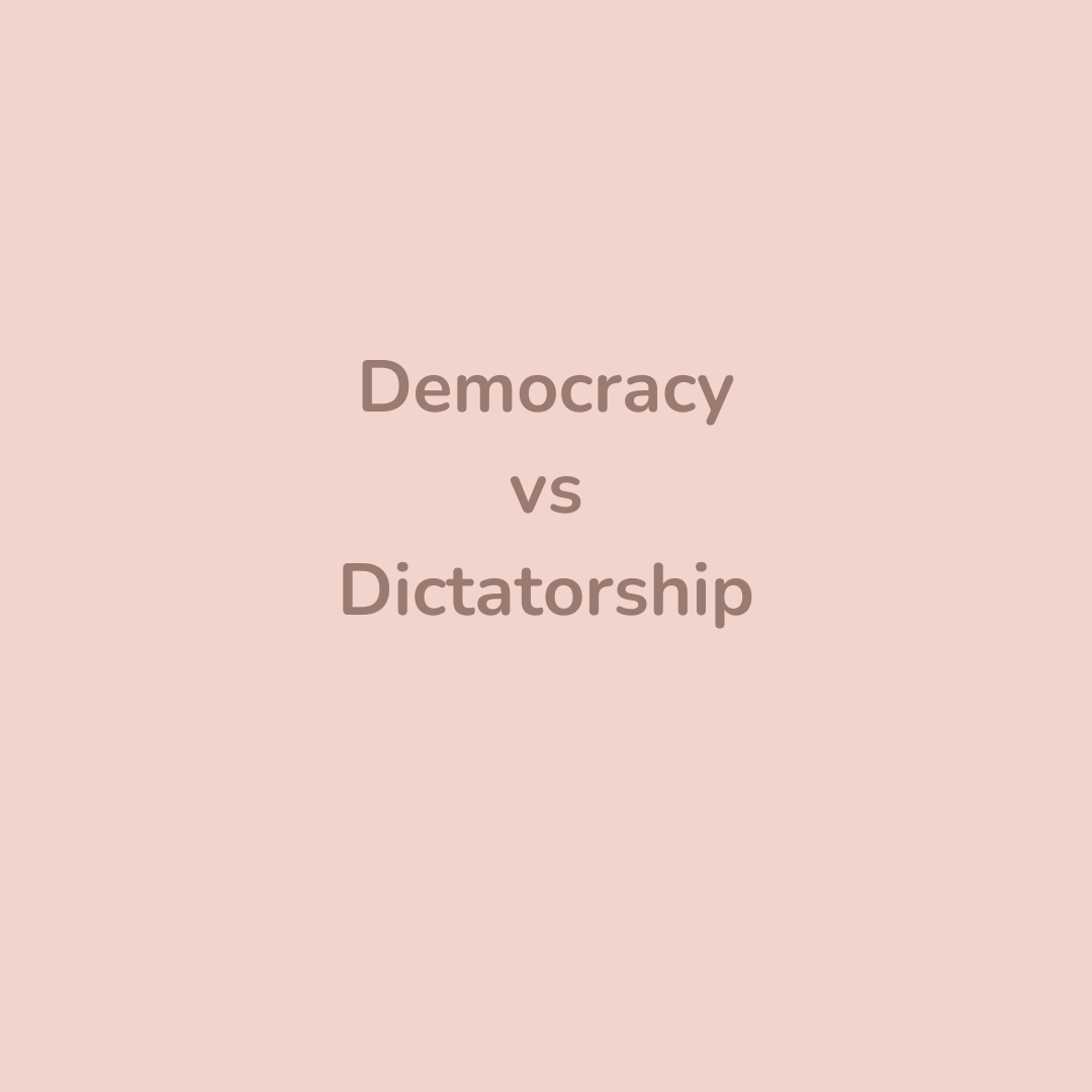 Understanding the Fundamental Differences Between Democracy and Dictatorship | by Rudra Komala ...