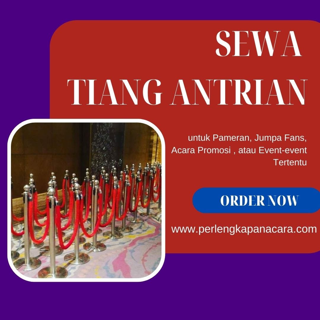 TLP/WA 082113034008 Sewa Tiang Antrian Bekasi di Ciantra Pengiriman ...