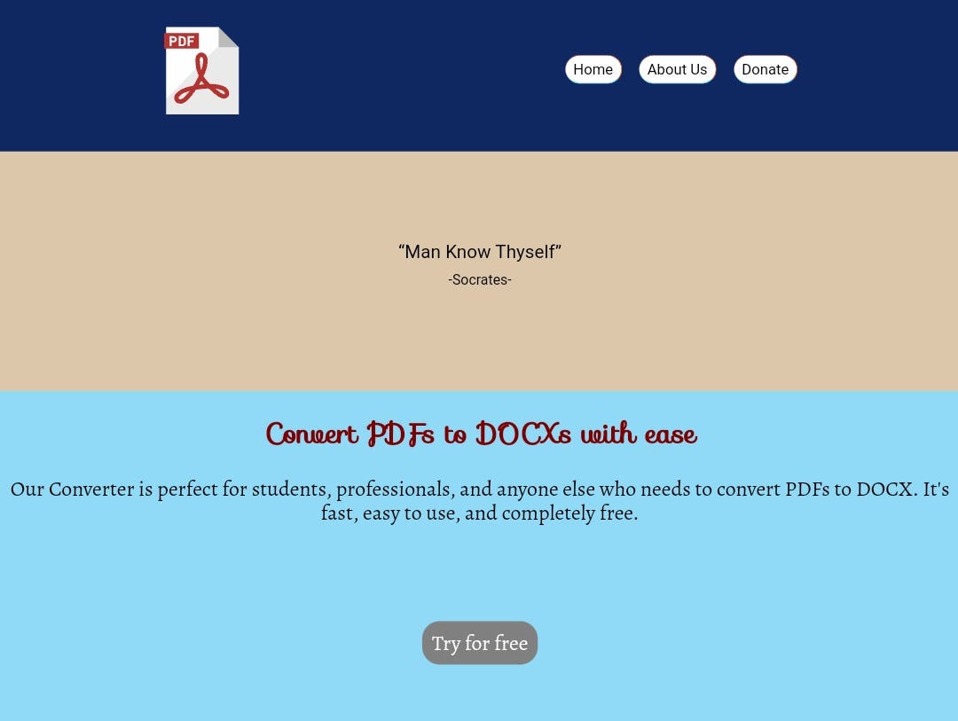 Introducing My New Document Converter Web Application | by Ukaegbu ...