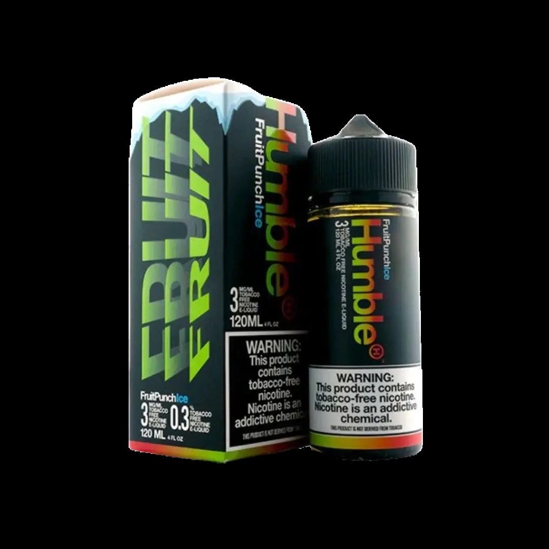 Humble Juice Co TFN E-Liquid — 120ml — Fruit Punch Ice ...