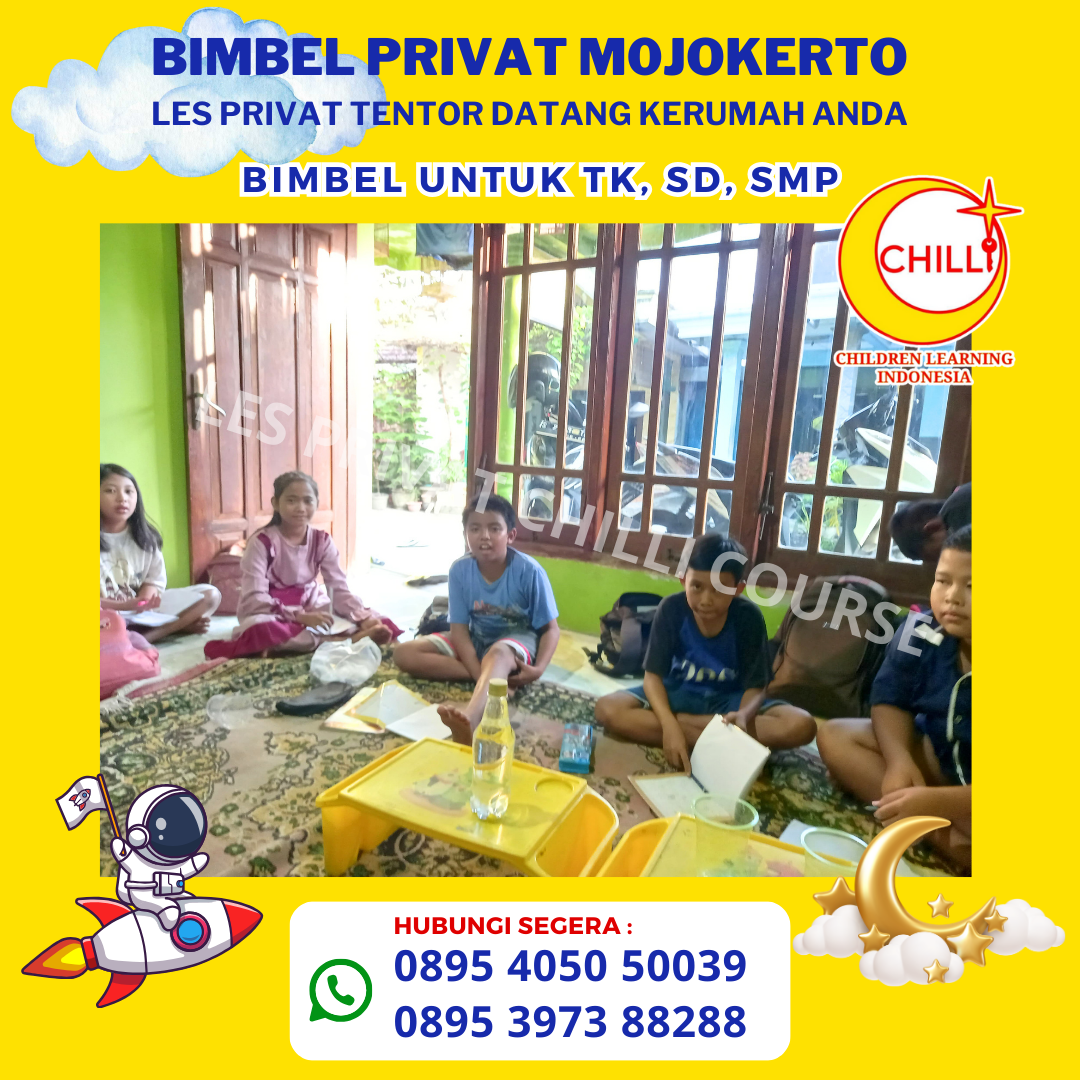 Bimbel privat baca tulis Mojokerto - Bimbel Chilli Course - Medium