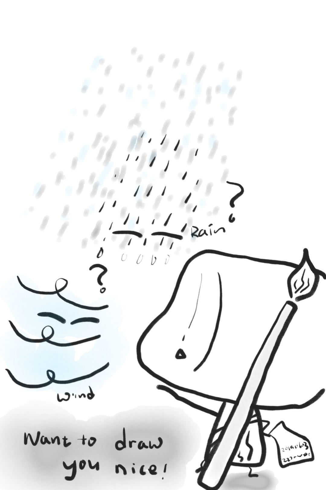 How can I draw wind and rain nicely? | by Inseok Kim | Medium
