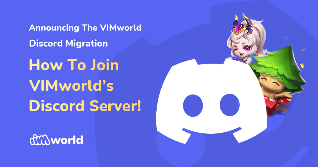 Announcing The VIMworld Discord Migration — How To Join VIMworld’s Discord Server! | by VIMworld ...