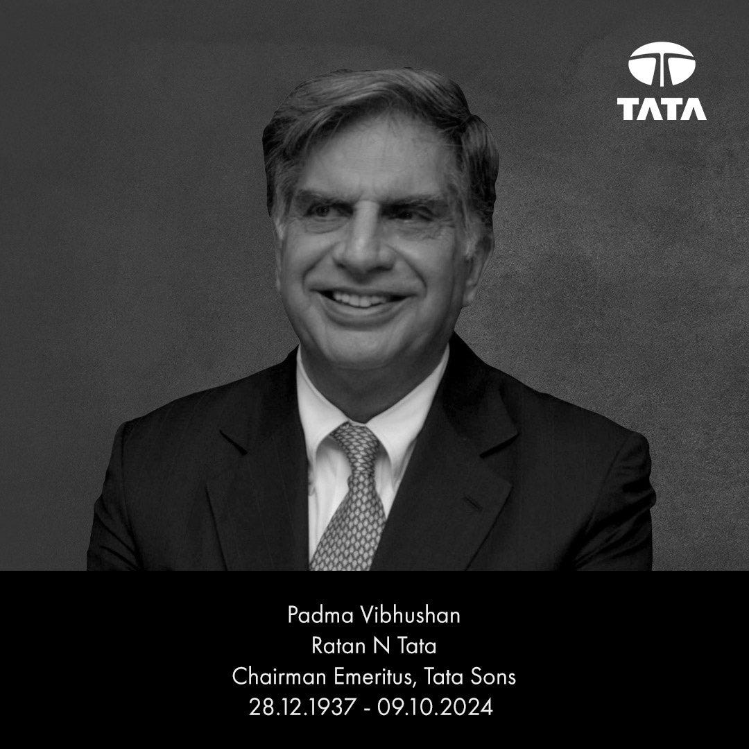 Ratan Tata: Indian tycoon dies💔😥 | by Jaytech | Medium