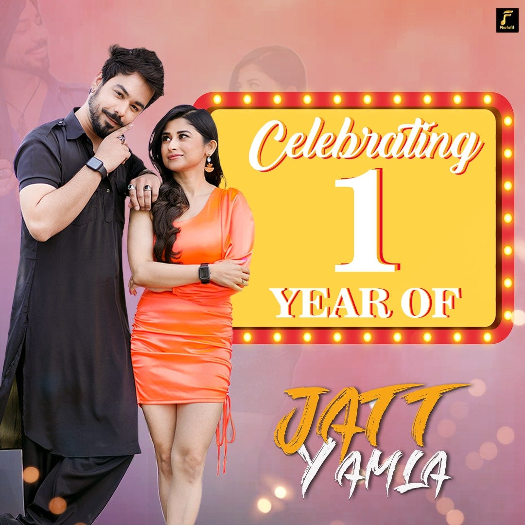 Photofit Music Celebrates One year of ‘Jatt Yamla’ featuring Manish ...