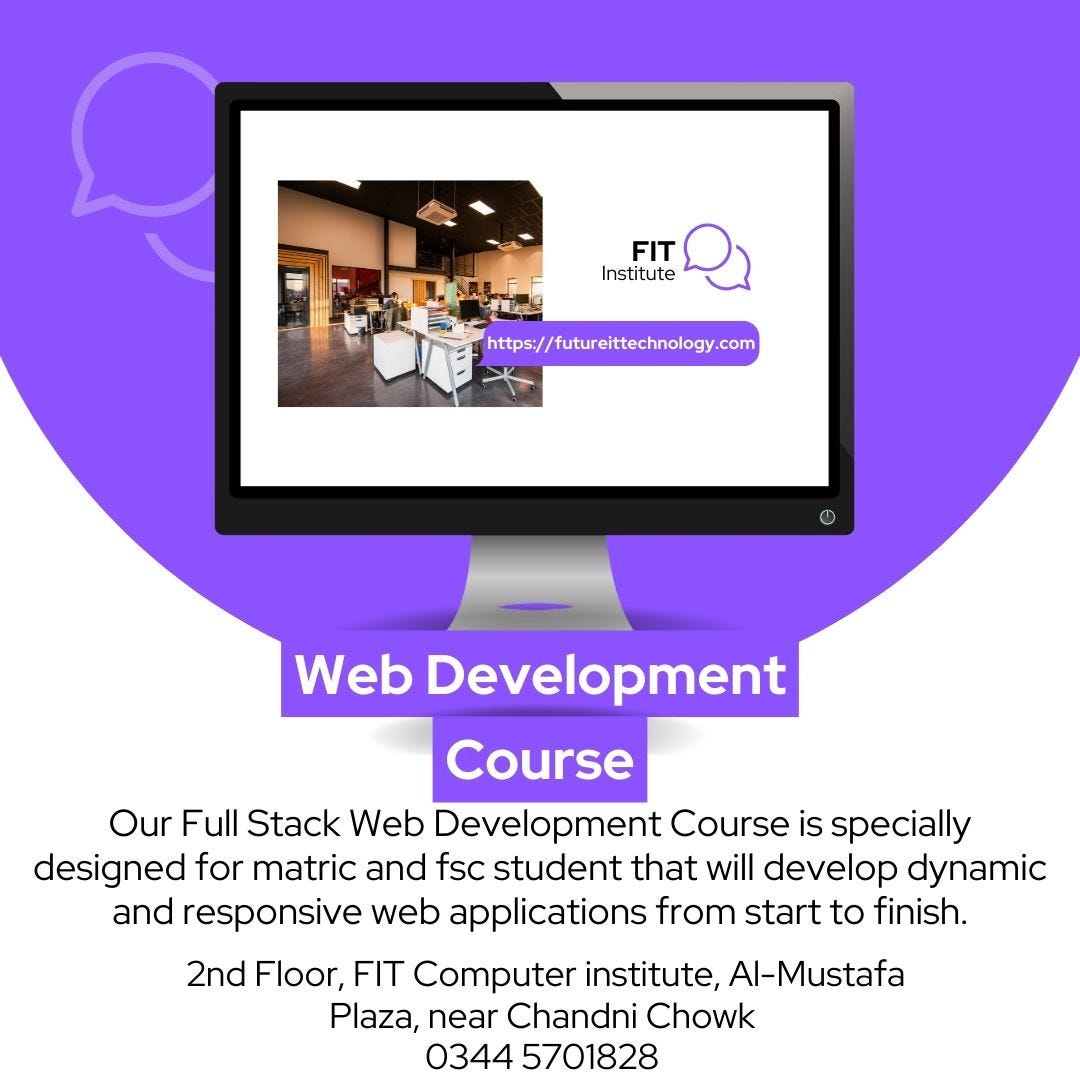 Web Development Course In Rawalpindi Islamabad | by FIT Computer ...