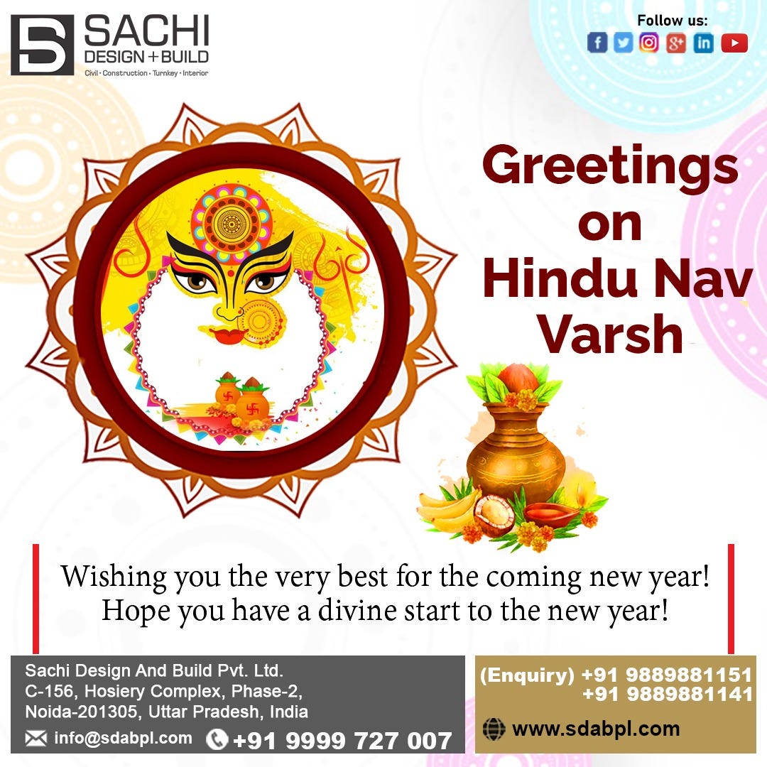 Happy Hindu Nav Varsh! - Sachi Design And Build Pvt Ltd - Medium