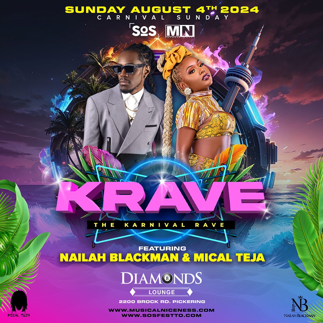 KRAVE 2024 The Karnival Rave — Featuring NAILAH BLACKMAN & MICAL TEJA - Harry Ajax - Medium