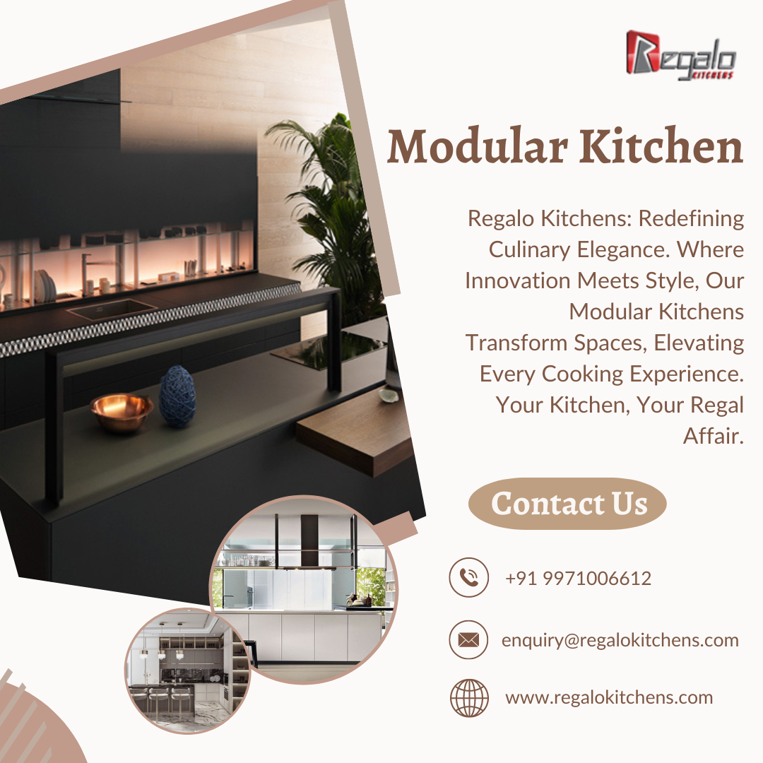 Modular Kitchen | Regalo Kitchens - Regalo Kitchens - Medium