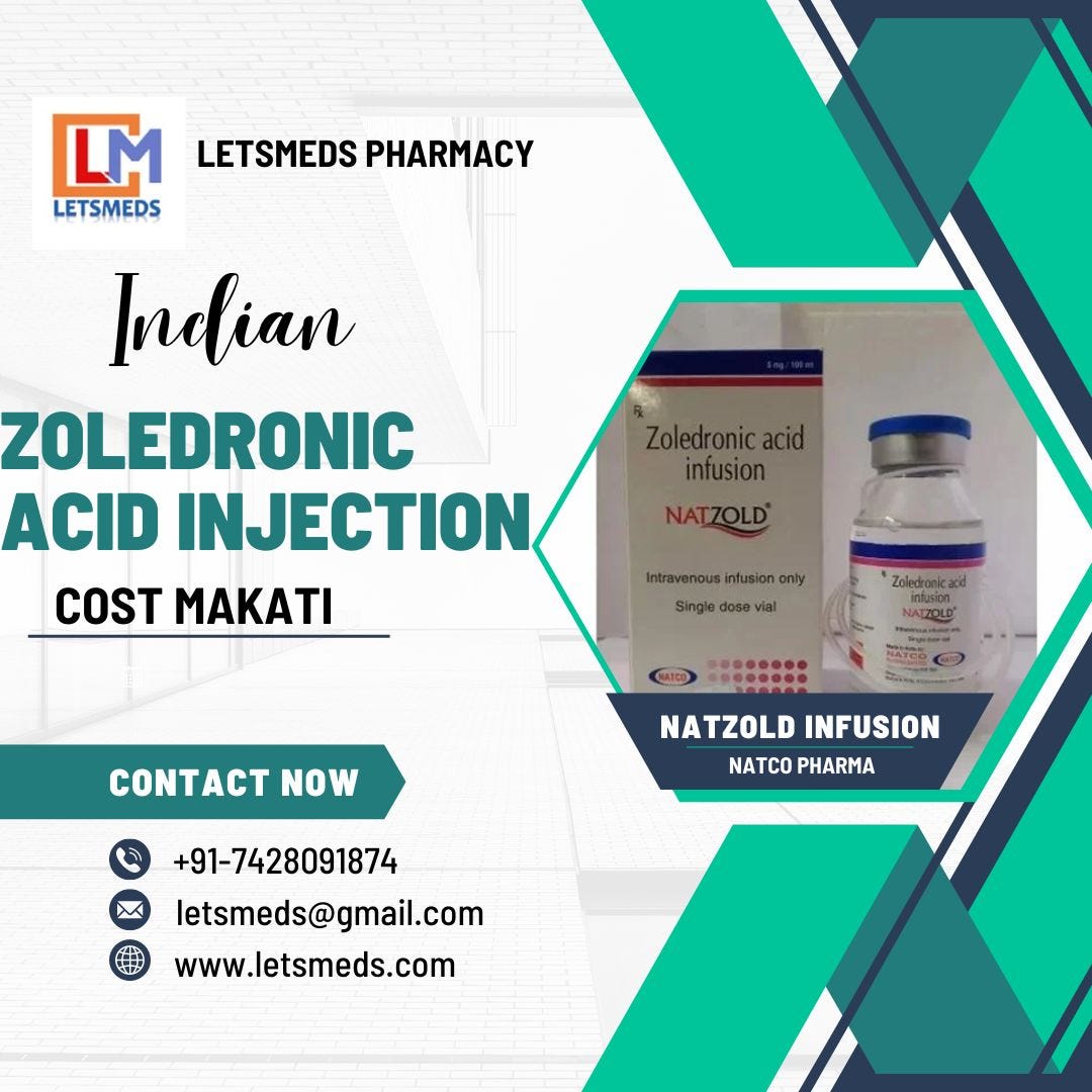 Get Zoledronic Acid Injection at Affordable Prices Cebu City ...