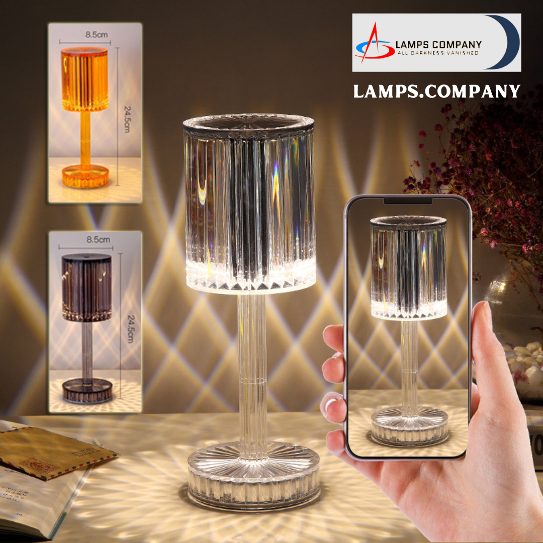 Buy the New Crystal Table Lamp at lamps.company - Lamps Company - Medium