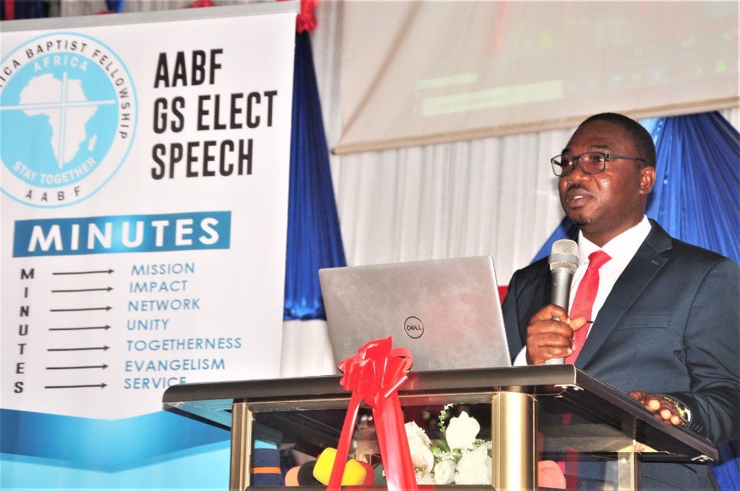 Rev. Elias: My Acceptance Speech. People of God, Servants of the Lord ...