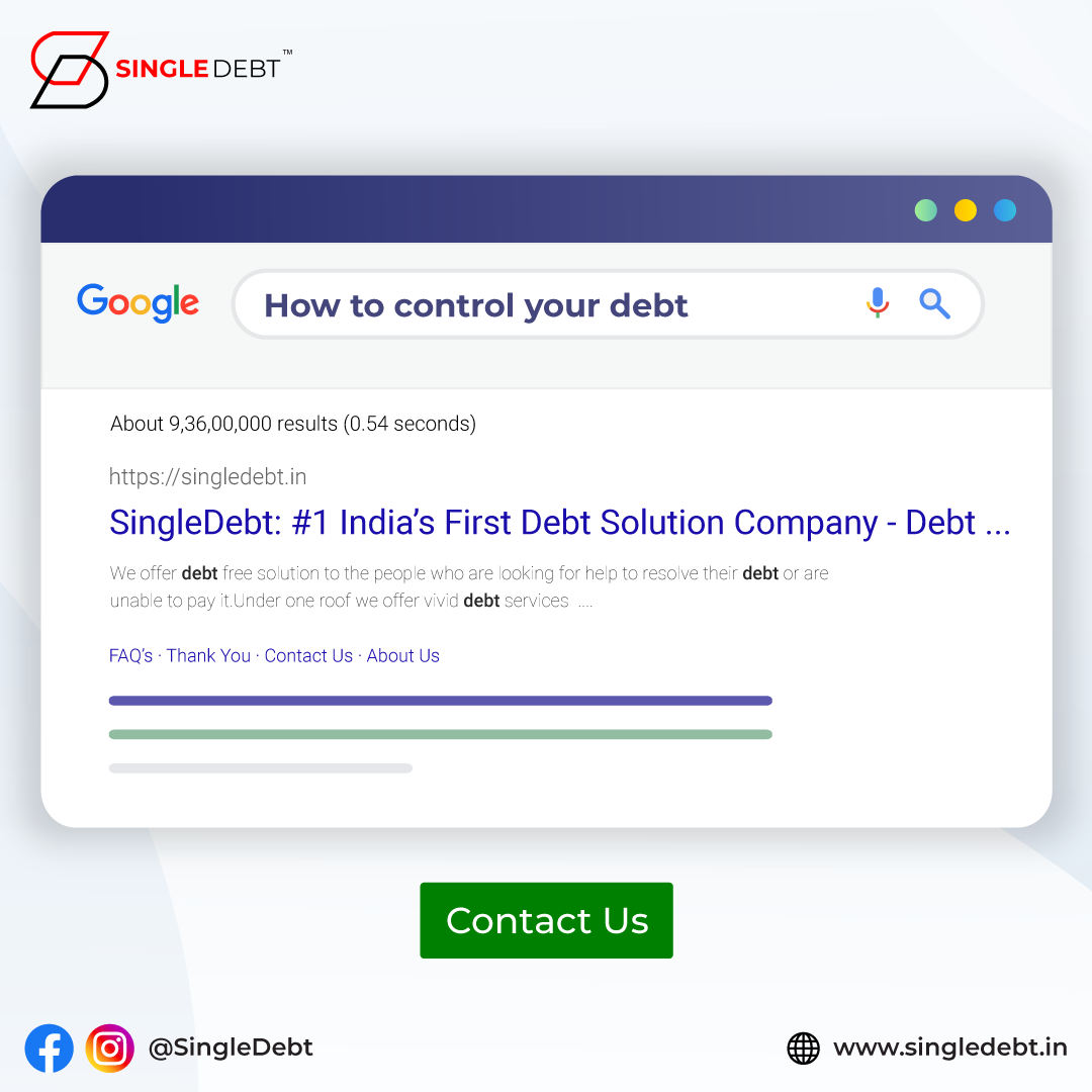Debt Management - Single Debt - Medium
