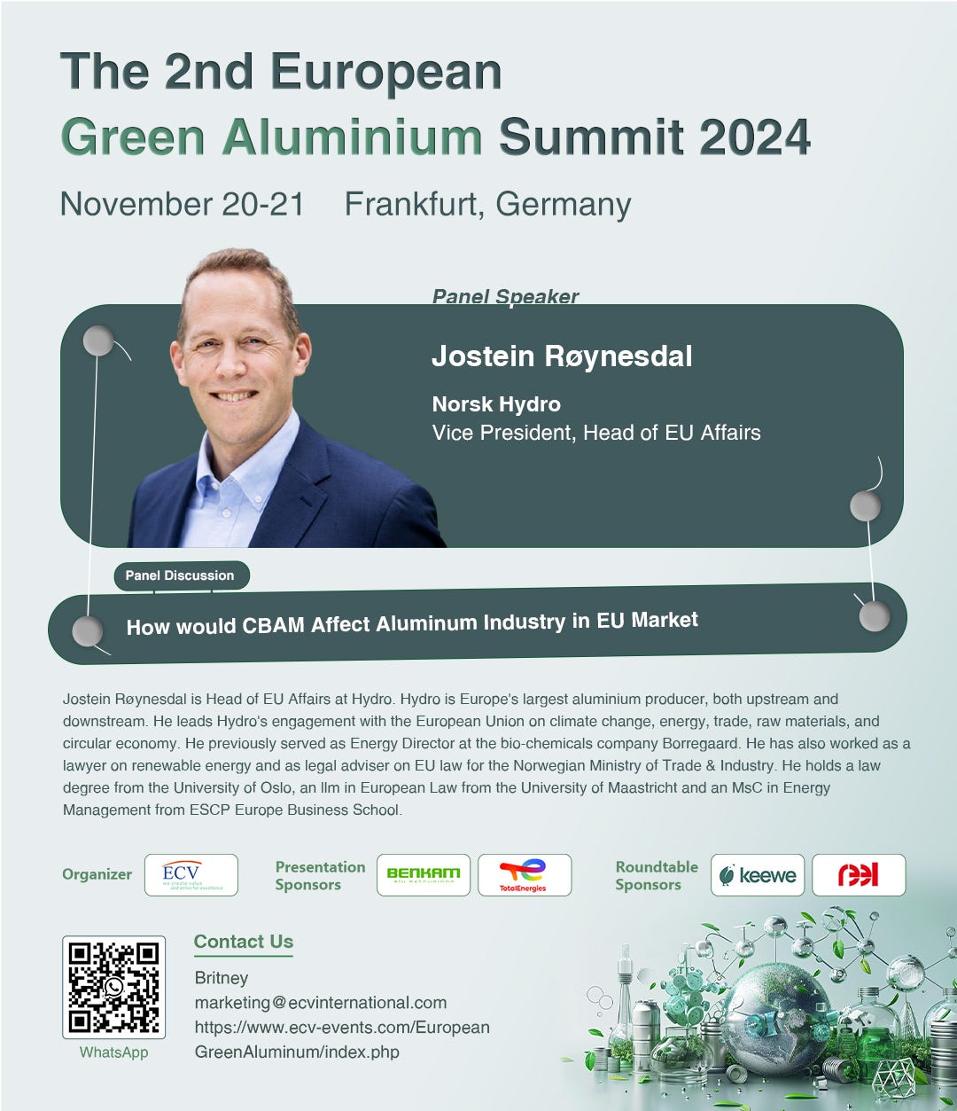Norsk Hydro will attend European Green Aluminum Summit 2024 | by ...
