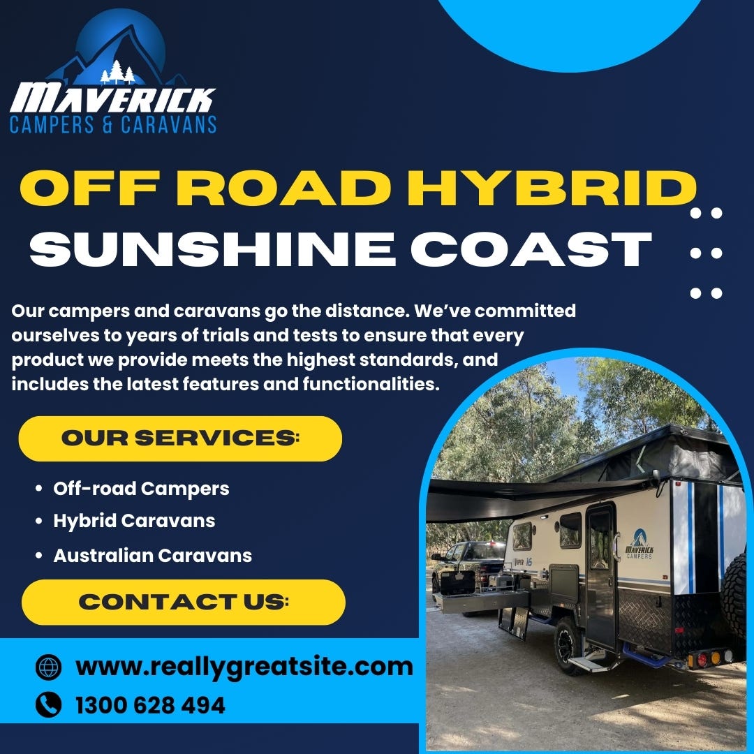 off road hybrid sunshine coast - Caravans - Medium