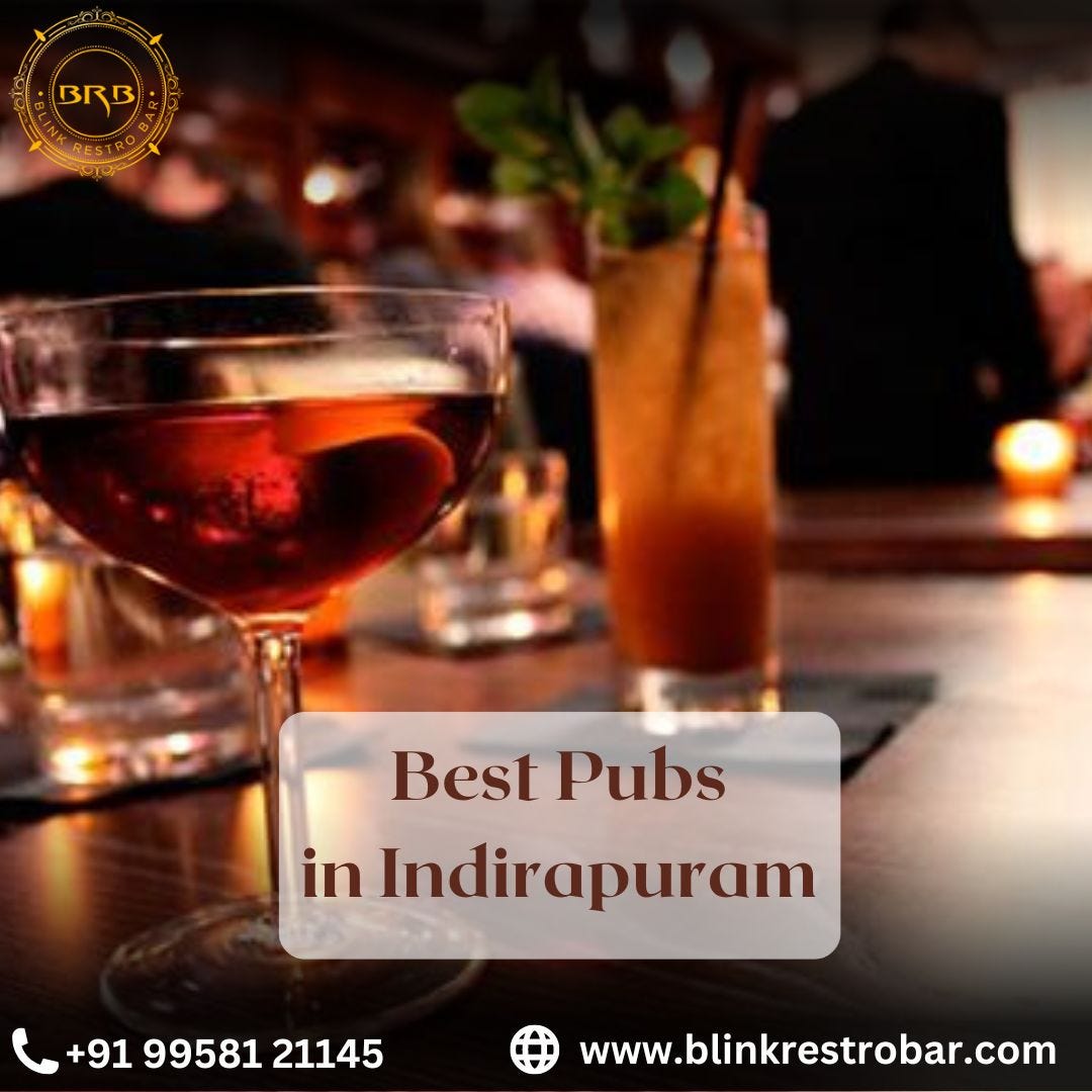 Best Pubs in Indirapuram - Blink Resto Bar - Medium