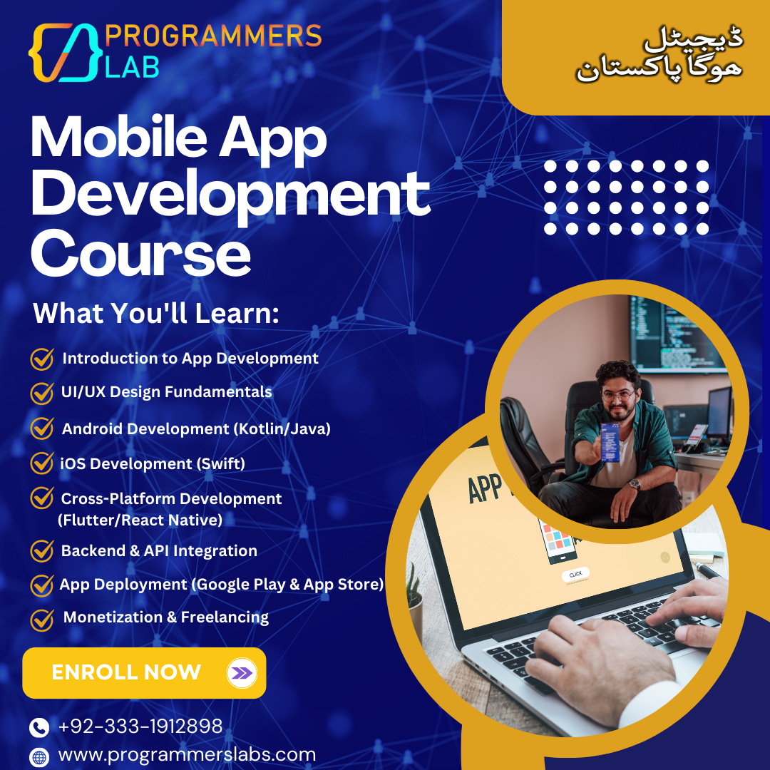 𝐂𝐨𝐦𝐩𝐥𝐞𝐭𝐞 𝐀𝐩𝐩 𝐃𝐞𝐯𝐞𝐥𝐨𝐩𝐦𝐞𝐧𝐭 𝐂𝐨𝐮𝐫𝐬𝐞 𝐢𝐧 𝐈𝐬𝐥𝐚𝐦𝐚𝐛𝐚𝐝 — 𝐀𝐧𝐝𝐫𝐨𝐢𝐝 & 𝐢𝐎𝐒 𝐓𝐫𝐚𝐢𝐧𝐢𝐧𝐠! | by Programmers Lab ...