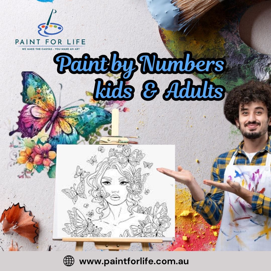 Paint by Numbers for Kids | Paint for Life | by Paintforlife | Sep ...