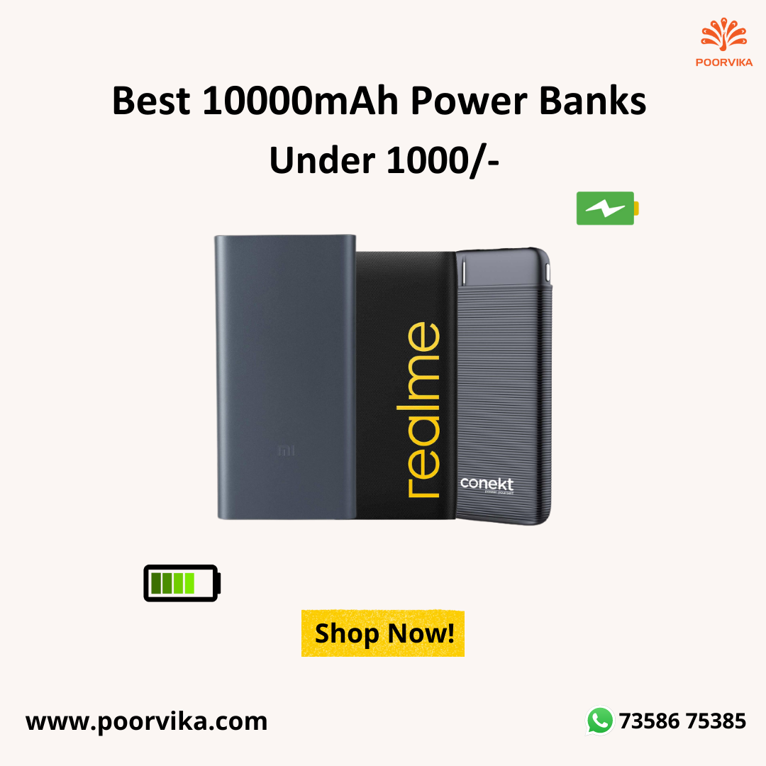 Best 10000mAh Power Banks Under 1000 | by Jessiedwin | Medium