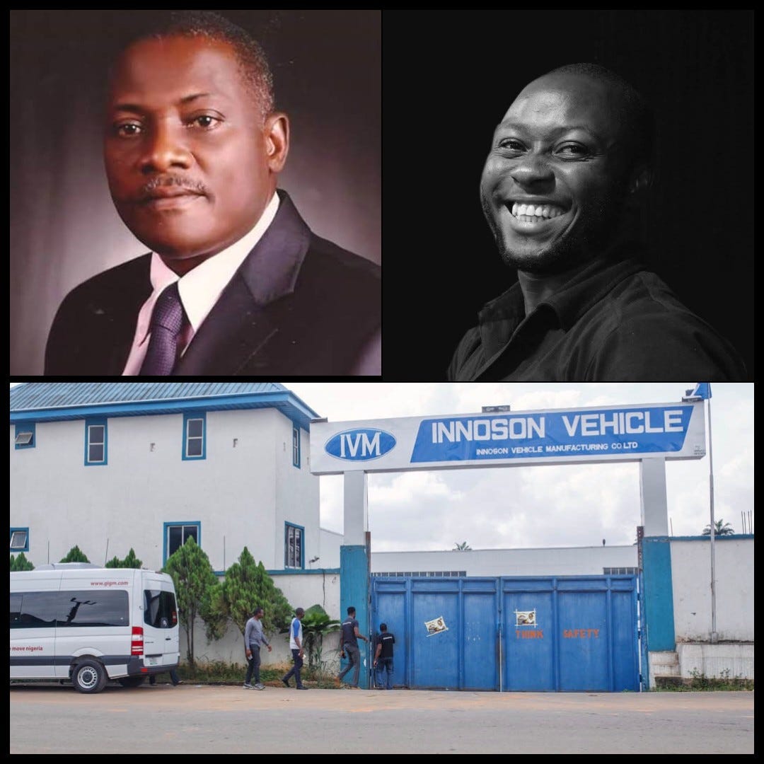 A Letter to Chief Innocent Chukwuma (Ife di Asọ Nnewi) and The Innoson ...