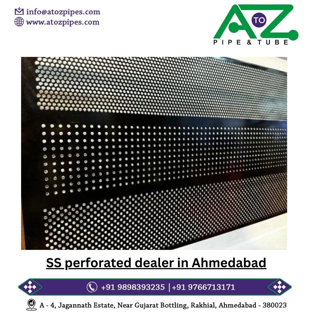 Get High-Quality SS Perforated Sheets from Ahmedabads Trusted Dealer ...