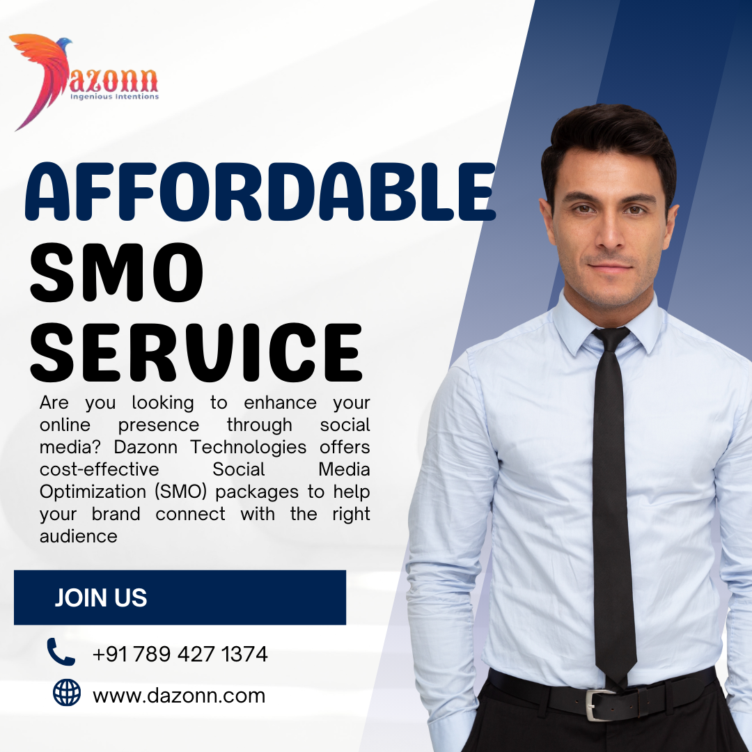Affordable SMO Package..! - Dazonn Technology - Medium