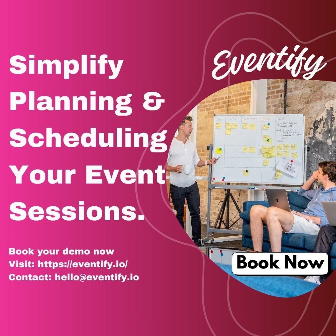 Eventify an event app - lisa geller - Medium