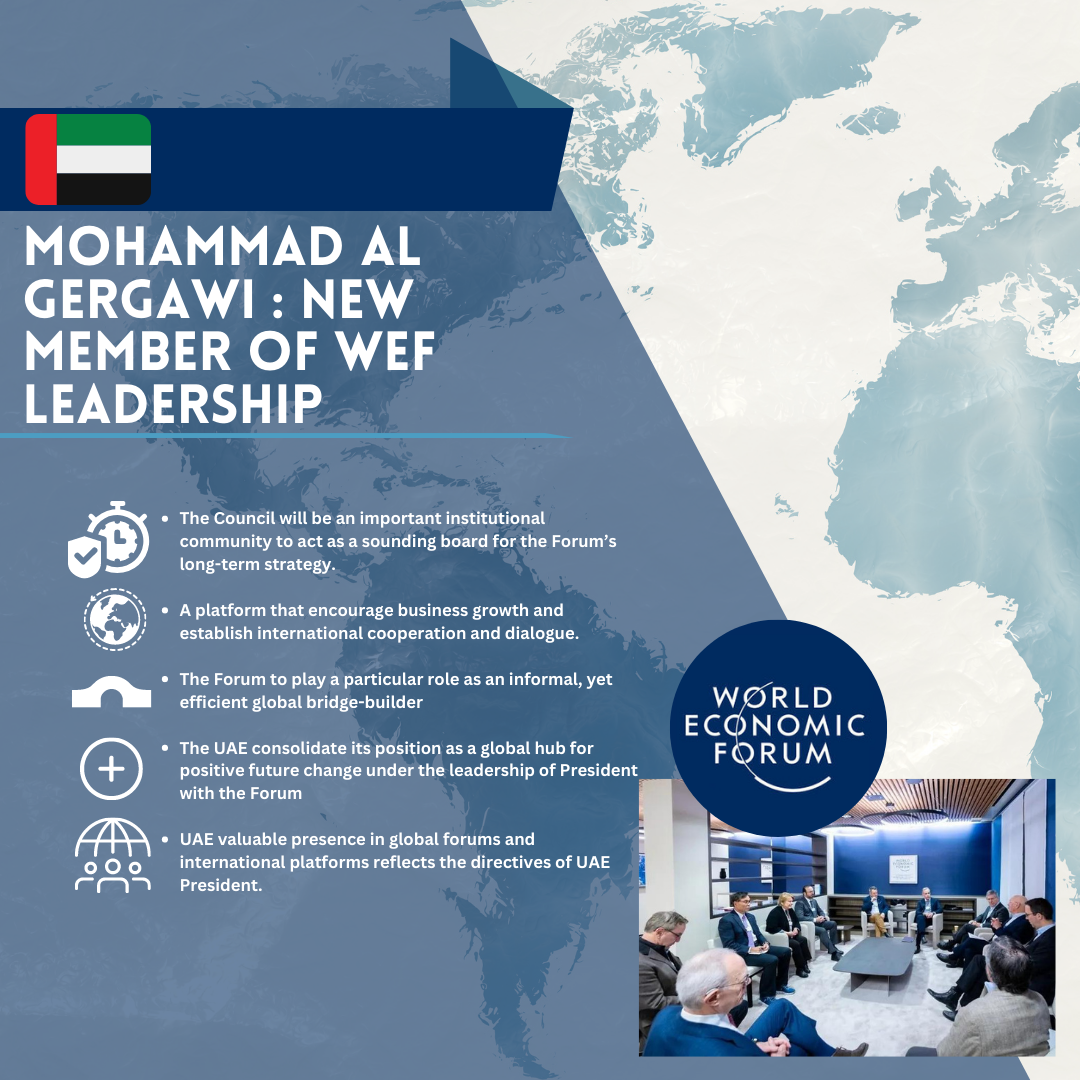 MOHAMMAD AL GERGAWI THE NEW MEMBER OF WEF LEADERSHIP COUNCIL | by Jenn ...