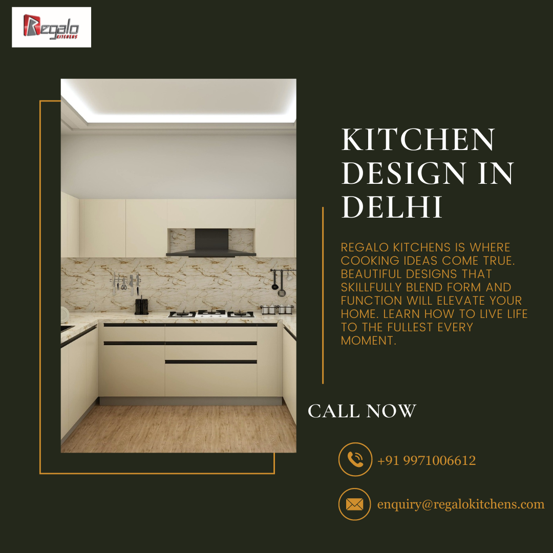 Kitchen Design In Delhi | Regalo Kitchens - Regalo kitchens - Medium