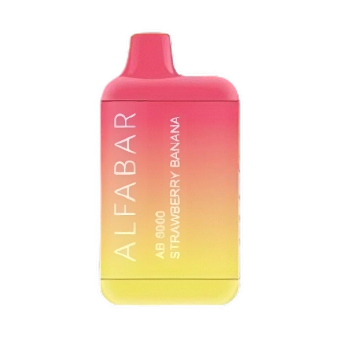 Buy Disposable Vapes Alfa Bar Alfa Bar AB6000 Strawberry Banana — Alfa ...
