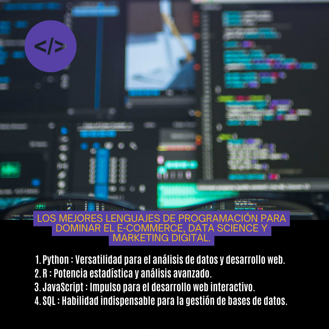 💻💡 Impulsando el Éxito en Línea: Los Mejores Lenguajes de Programación ...