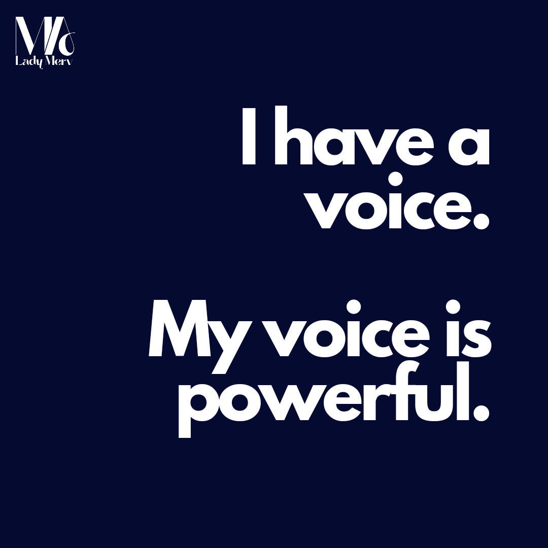 My Voice, My Power.. Growing up, I was an extremely quiet… | by Mervin ...