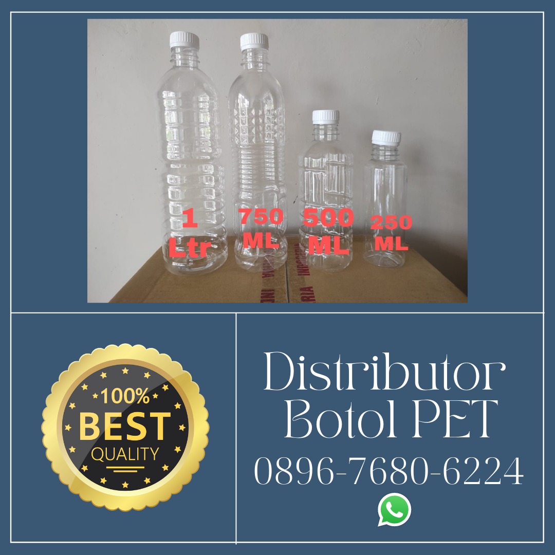 TERLARISS!!, WA 0896-7680-6224, Distributor botol pet 1, botol pet 250 ml, di Sidoarjo | by ...