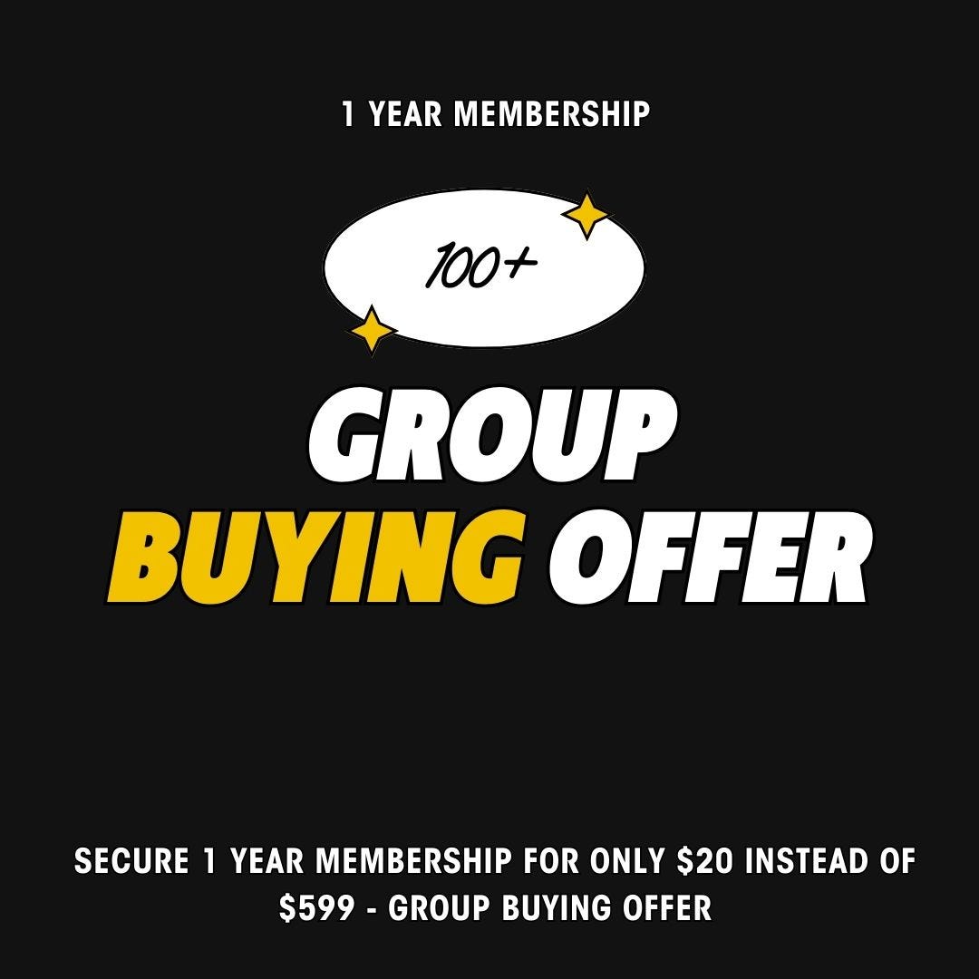 This is not an article; it’s a GROUP BUYING offer! | by Hams AI Tech ...