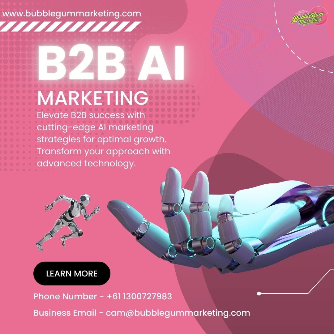 B2B AI Marketing - Bubblegum Marketing - Medium
