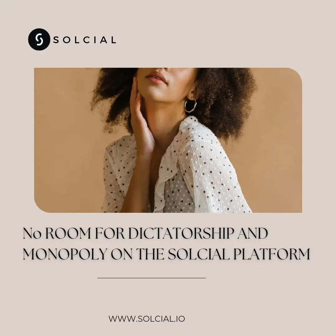 NO ROOM FOR DICTATORSHIP AND MONOPOLY ON THE SOLCIAL PLATFORM - Isreal ...