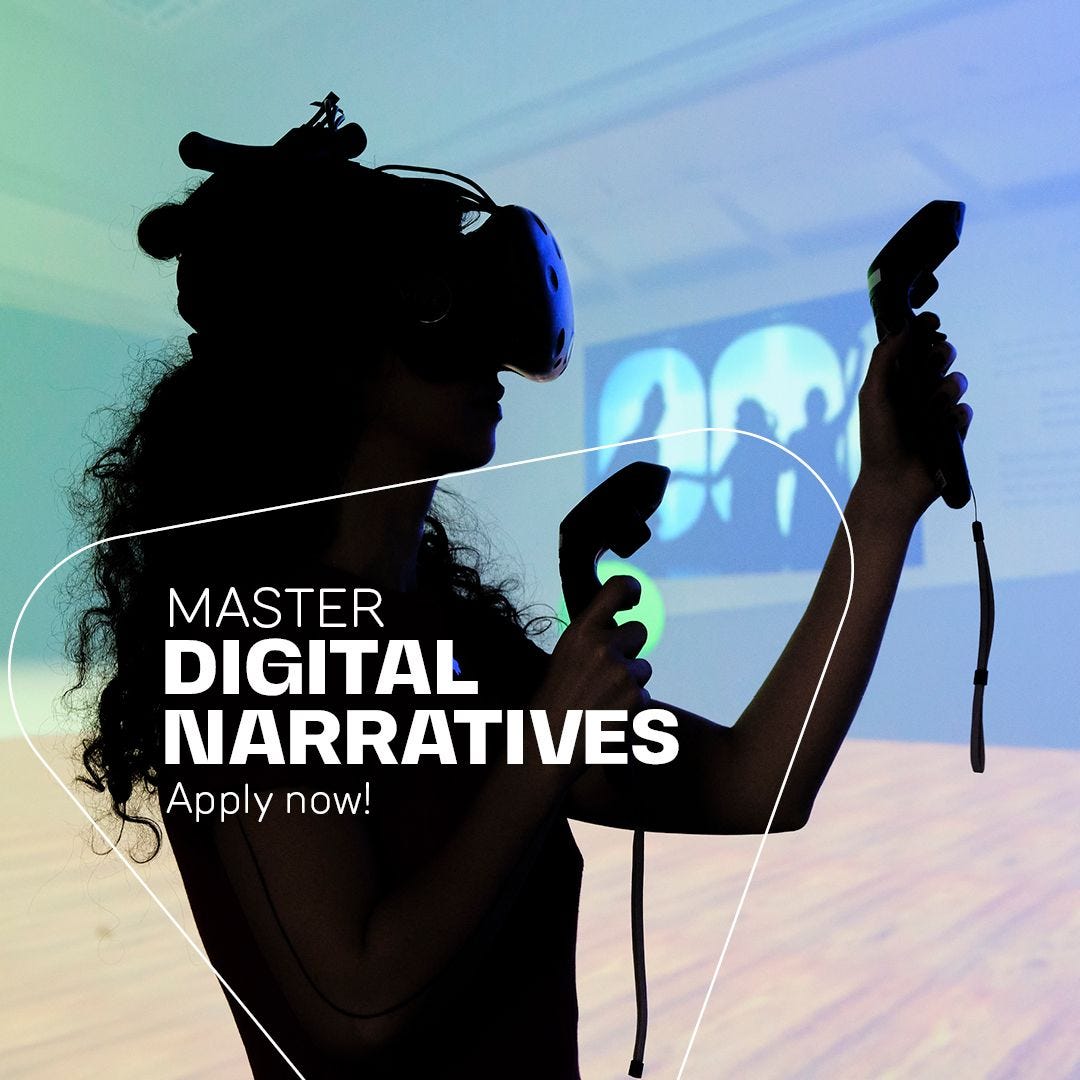 MA Digital Narratives is now open for applications! | by MA Digital ...