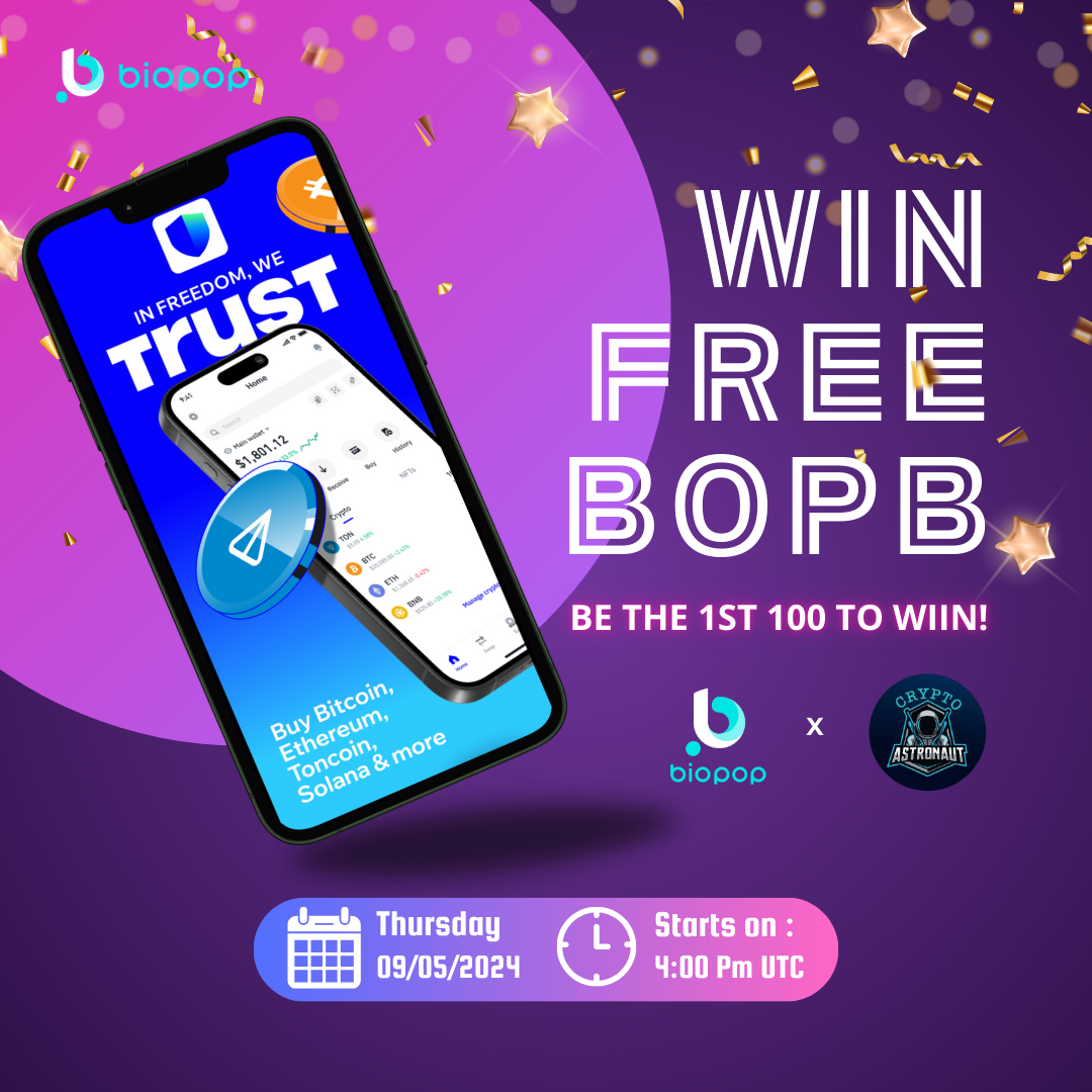 🚀 Get Ready for the Next BOPB Airdrop Giveaway! 🚀 | by Biopop | Sep ...