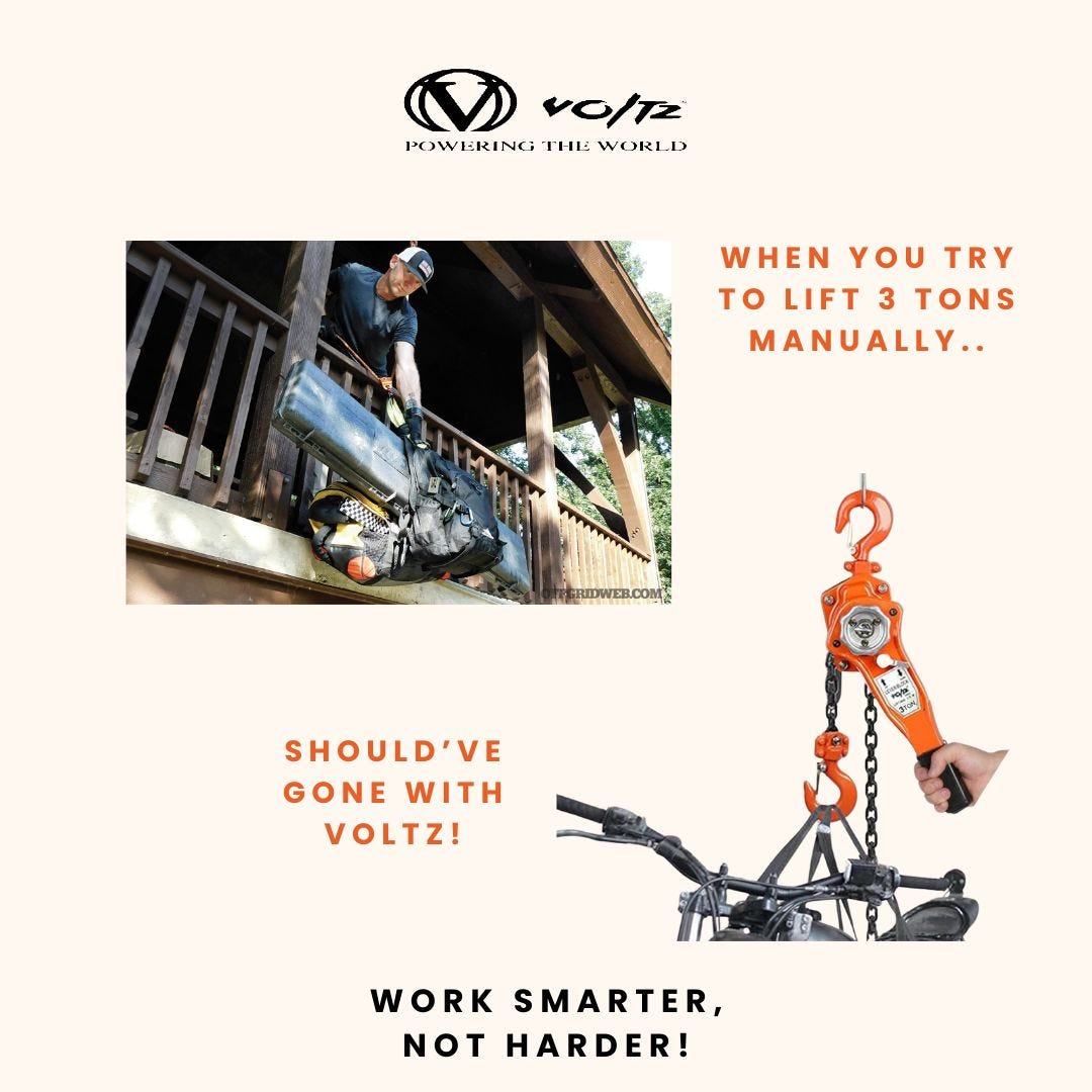 Master the Heavy Lifting: VOLTZ 3 Ton Ratchet Lever Chain Hoist Block | by voltz tools | Medium