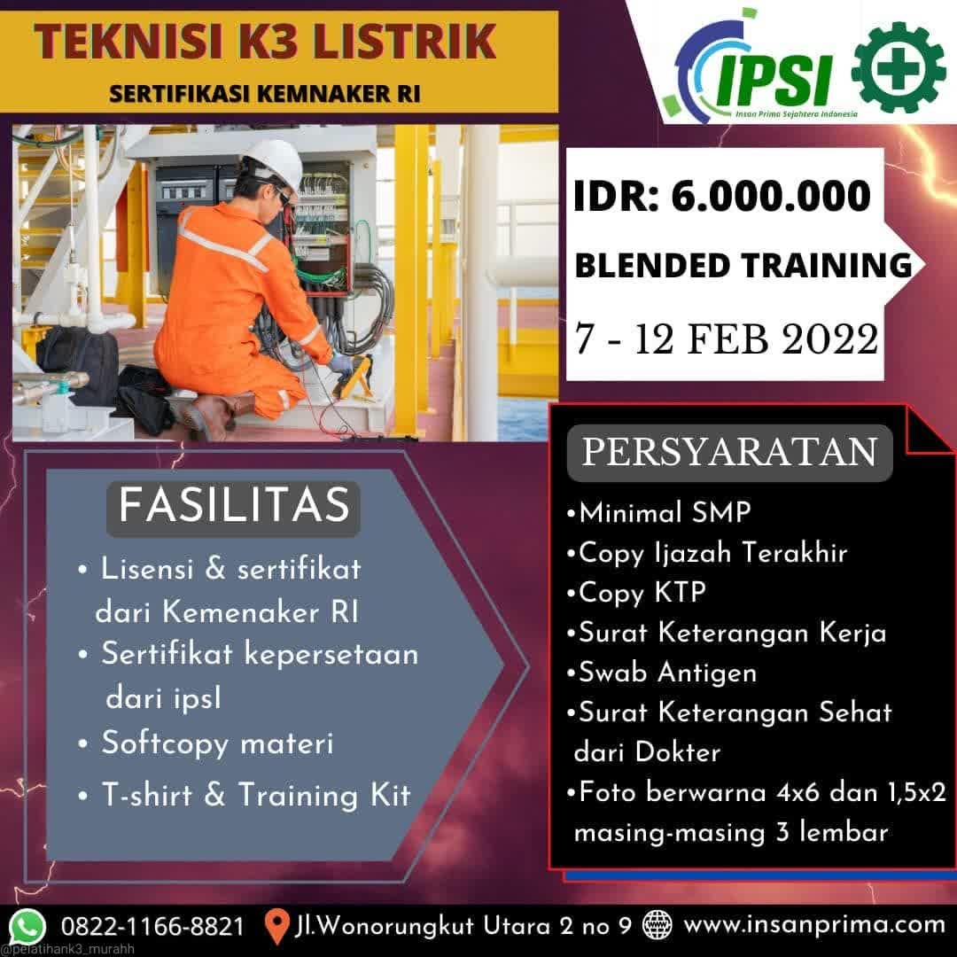 PT Insan Prima Sejahtera Indonesia merupakan PJK3 yang menyediakan jasa ...