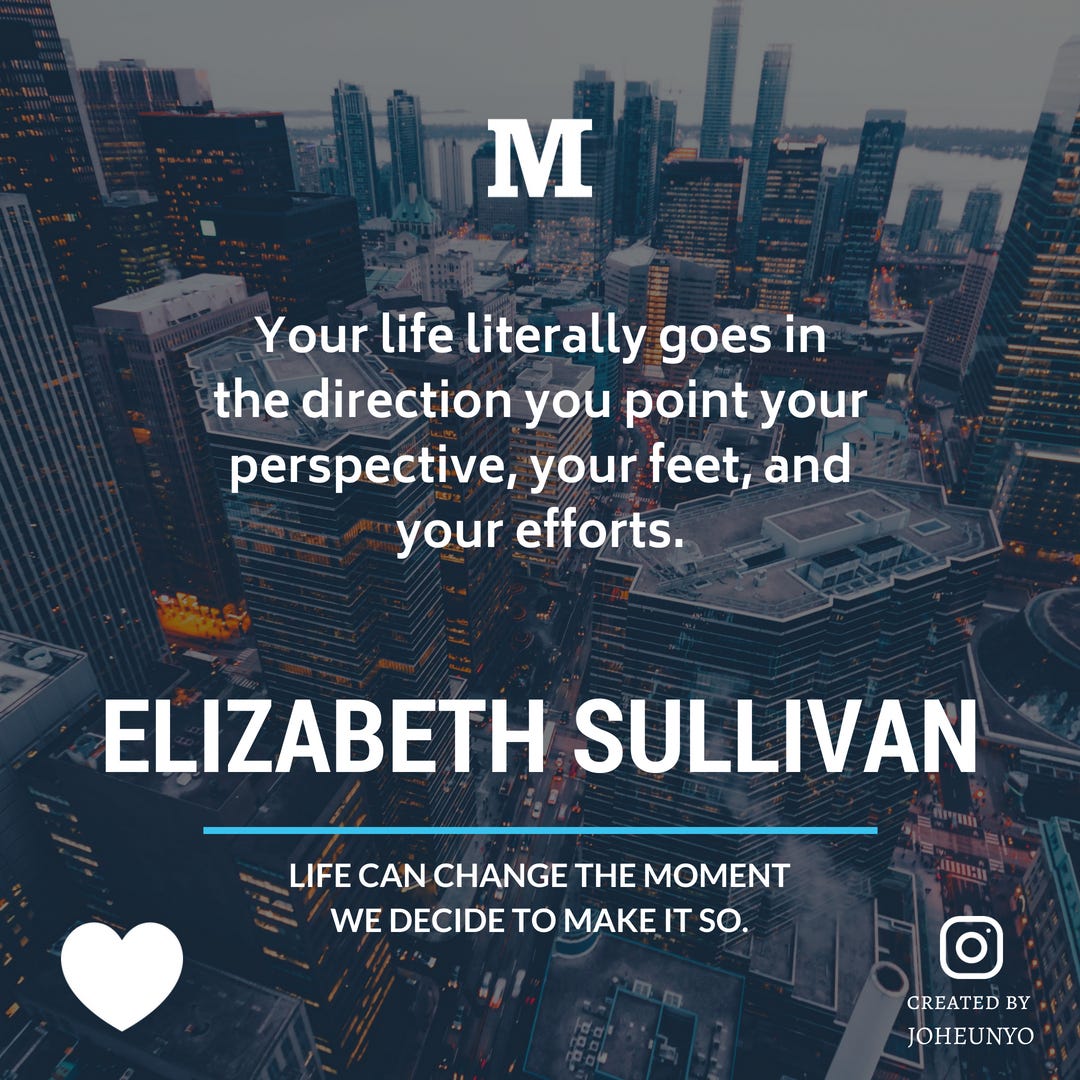 Hey Eli,. i just like this one phrase a lot so I… | by Joheunyo | Medium