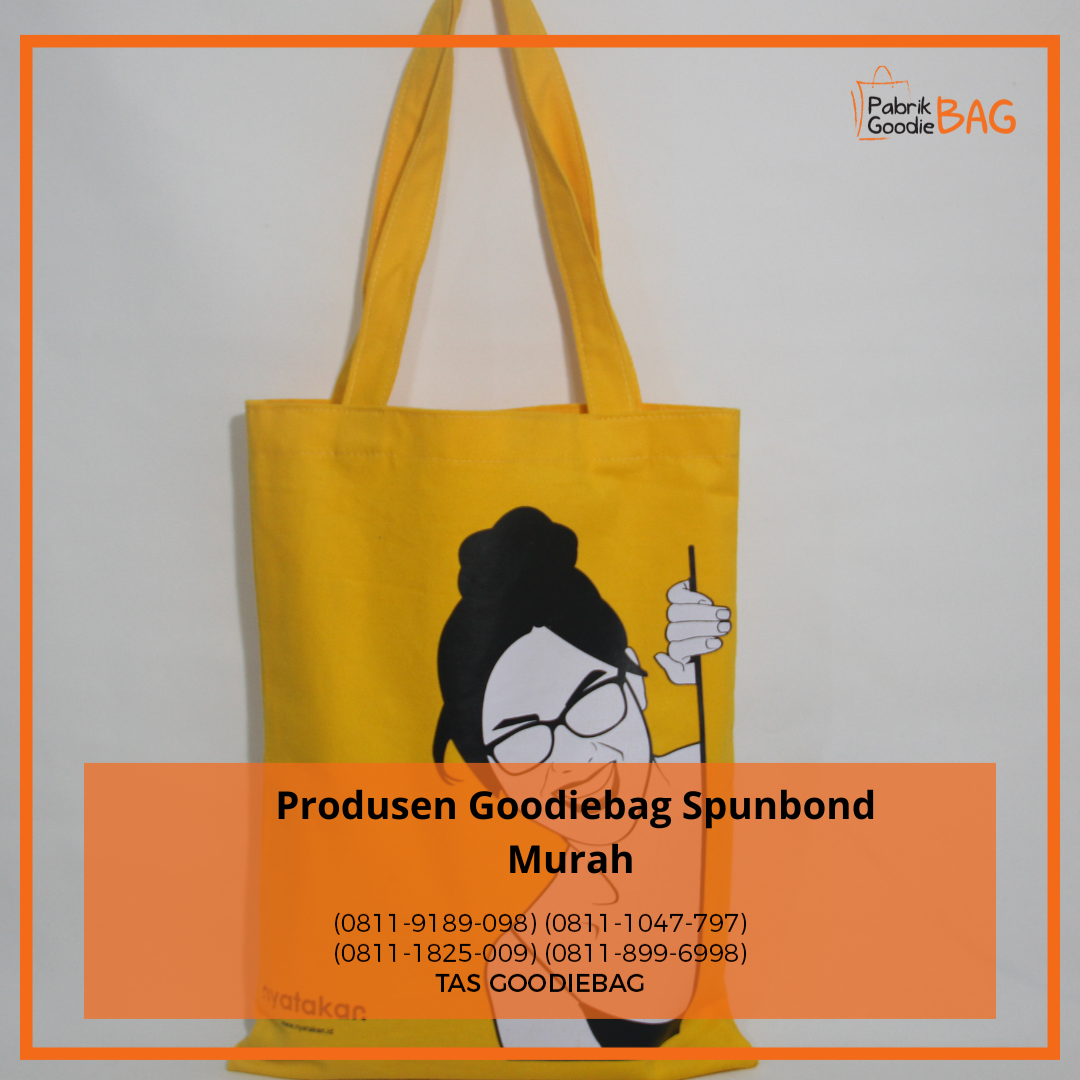 Produsen Goodiebag Spunbond Murah - Grosirkainspunbondjakarta - Medium