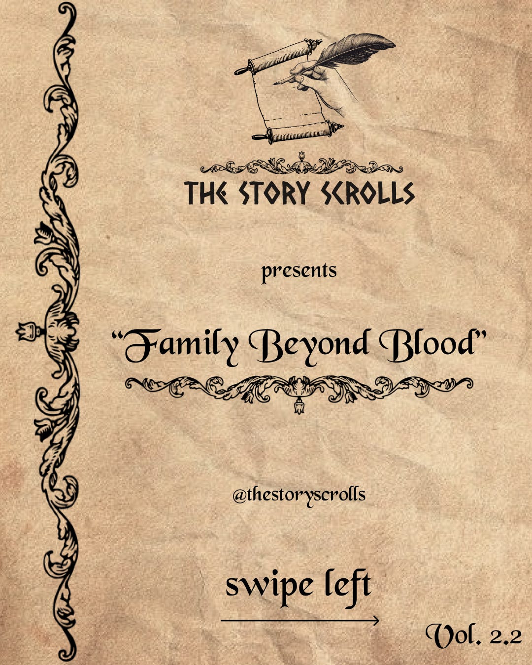 Family Beyond Blood. Part 2. Extended from IG. | by The Story Scrolls. | Medium